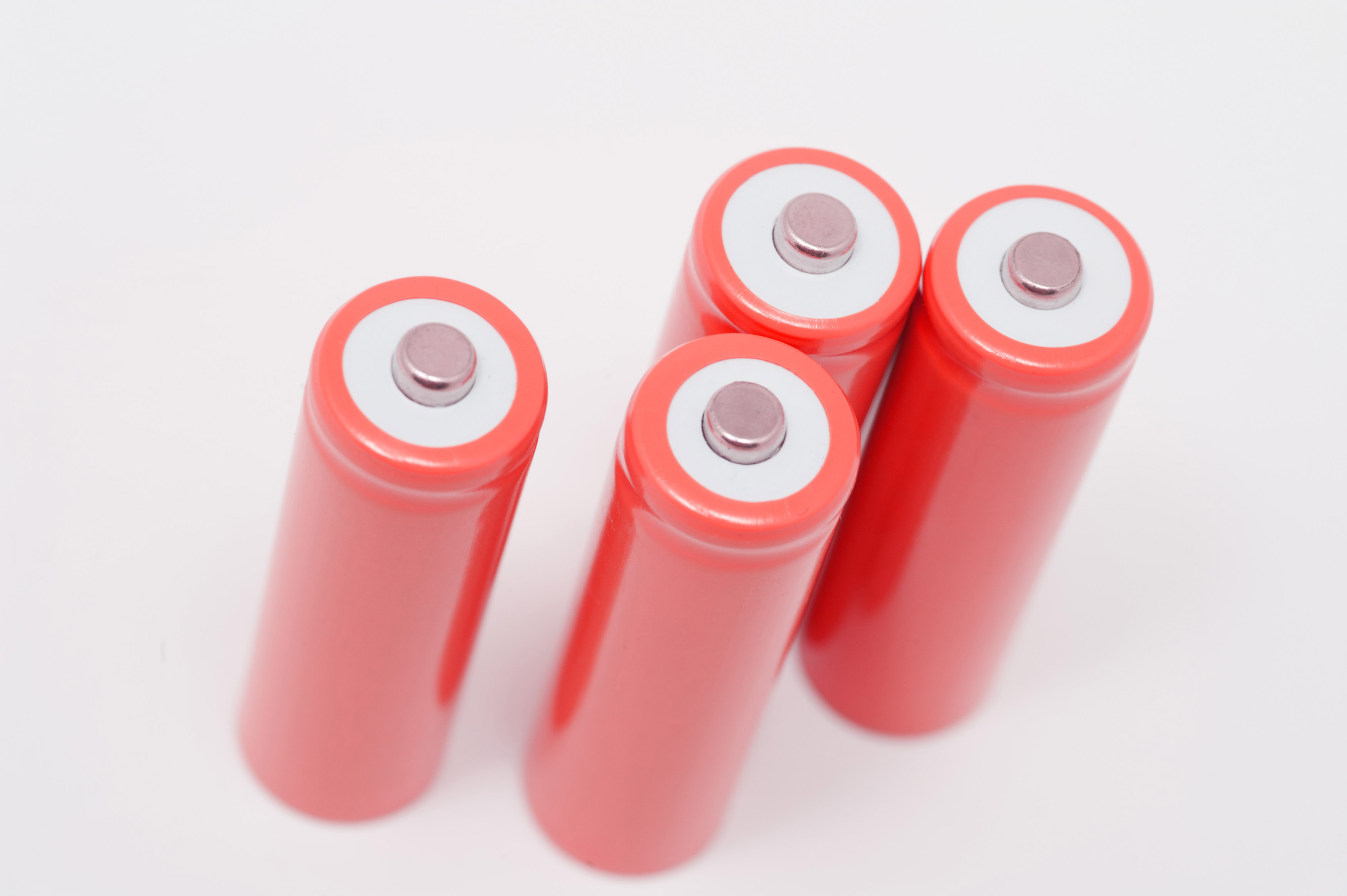 Free Stock Image Of Set Of Four Primary Battery Cells Free Stock Image Of Set Of Four Primary Battery Cells